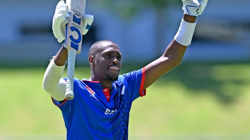 Mihlali Mpongwana’s rise continues in Caribbean as SA A take 1-0 series ...