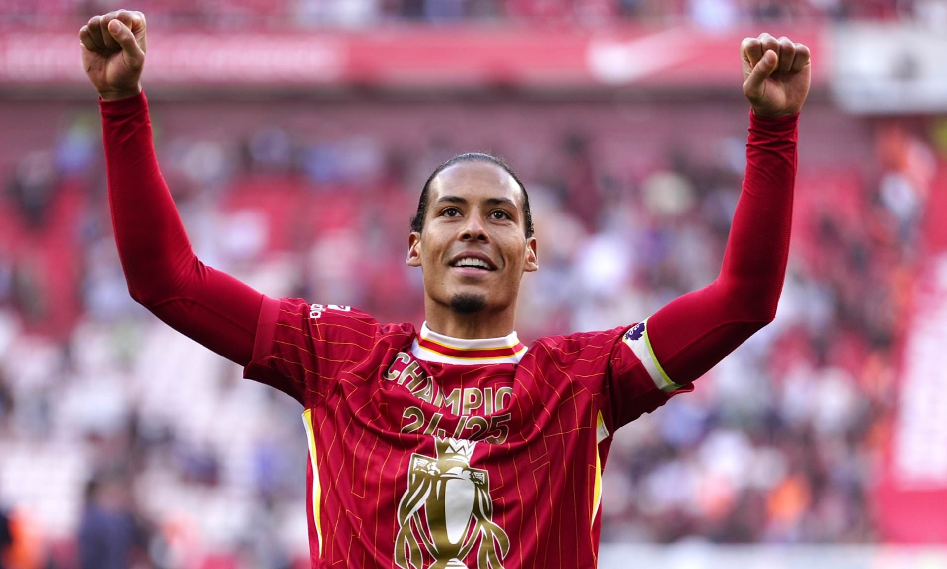 Revealed: The Liverpool legend who will hand Virgil van Dijk the ...