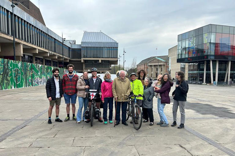 ‘I'm following in my dad's footsteps by cycling from Cheshire to Thailand’