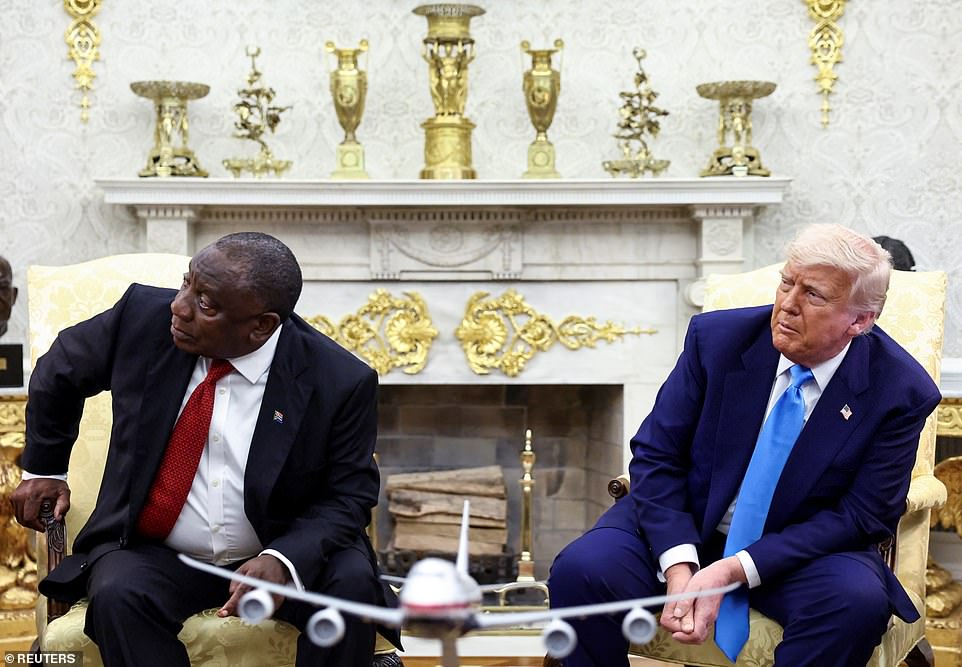 Body language reveals Trump's strategic approach to SA President