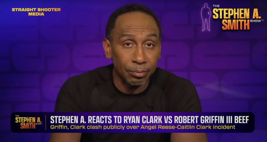 Stephen A. Smith defends Ryan Clark in beef with Robert Griffin III