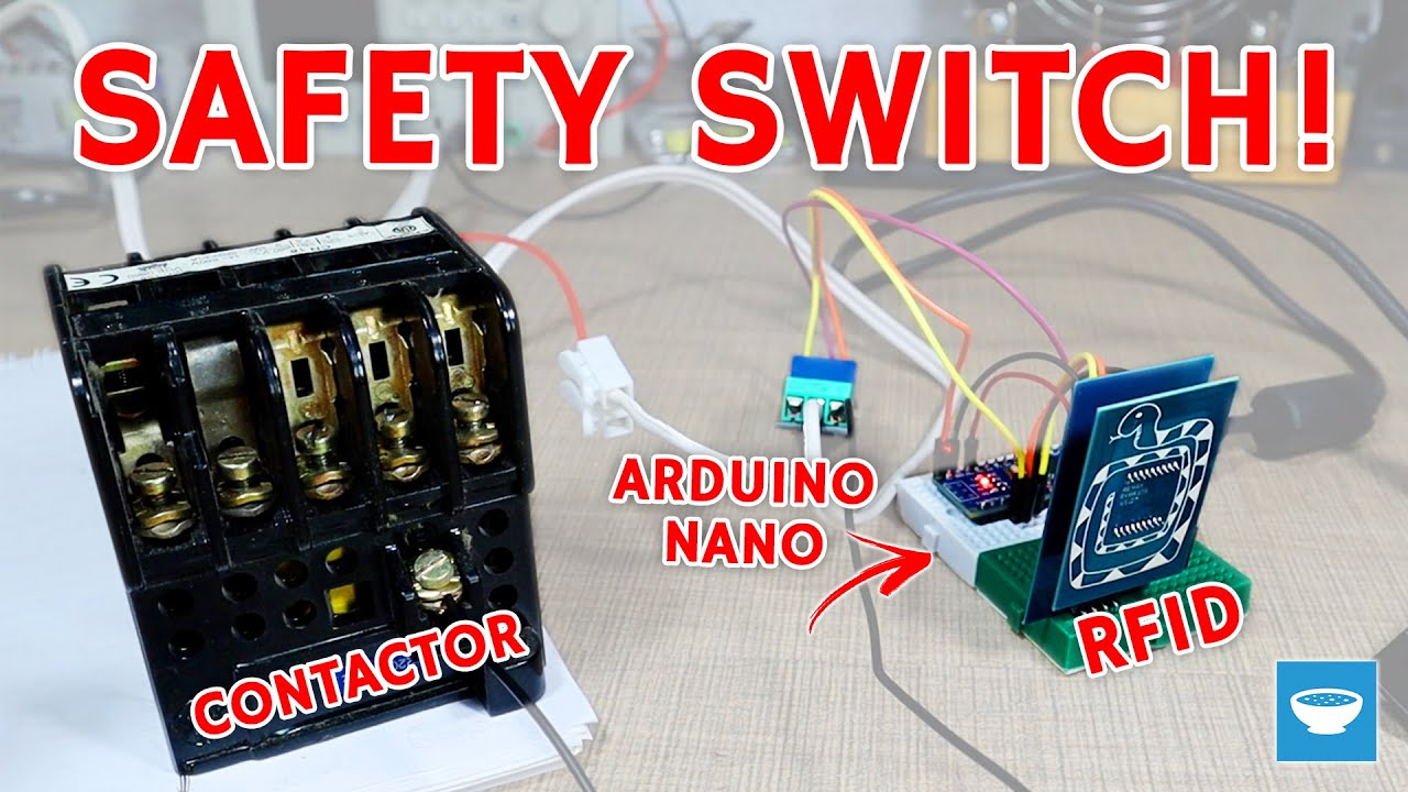 My Workshop Just Got A Lot Safer With This RFID Safety Switch!