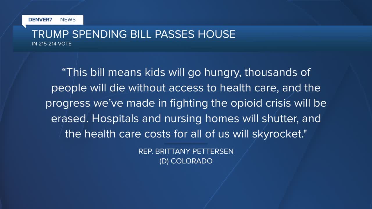 House Republicans pass Trump's big bill of tax breaks after all-night session