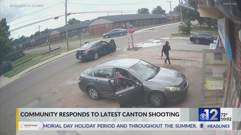 Woman injured in shooting outside Canton convenience store