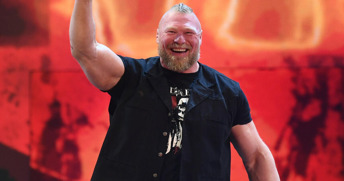 Brock Lesnar Debuts New Look During Rare Appearance With Sable