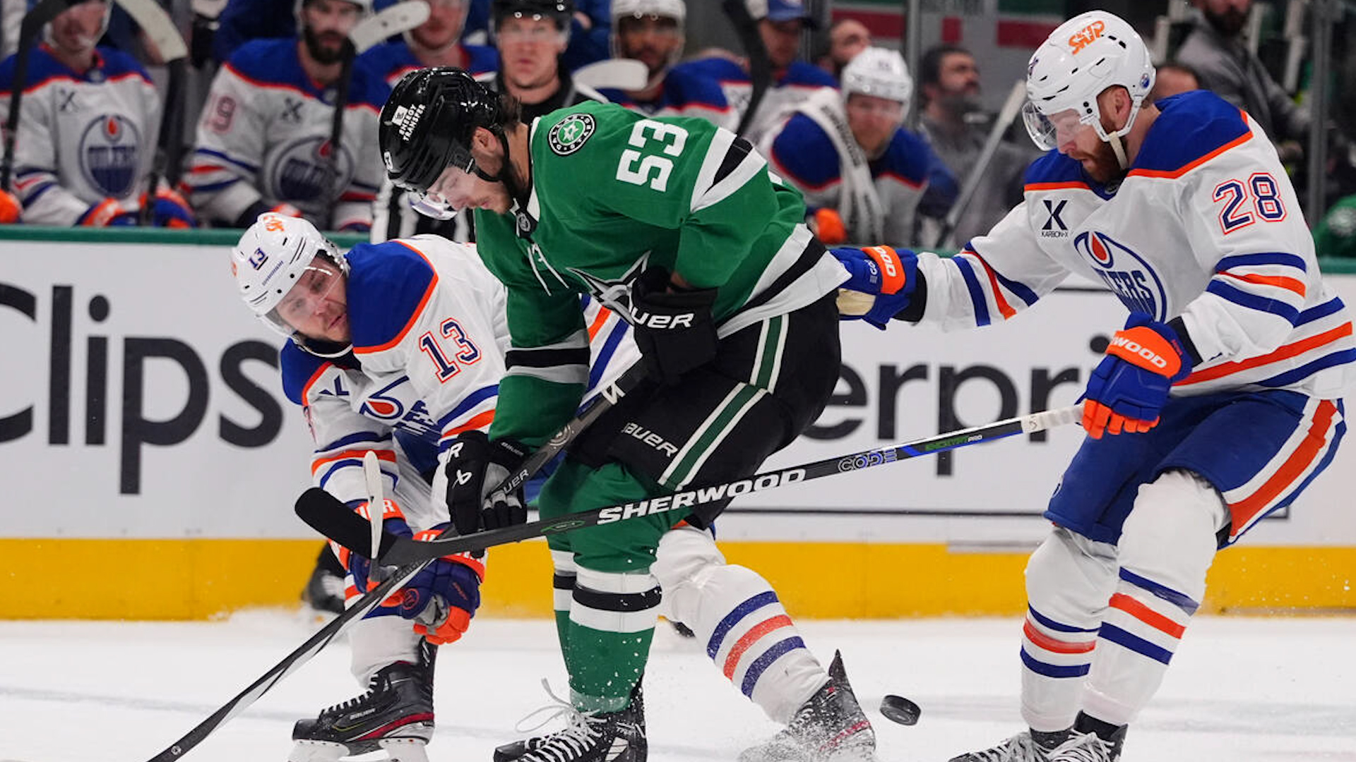 Oilers drop NHL's Western Conference opener 6-3 to Stars