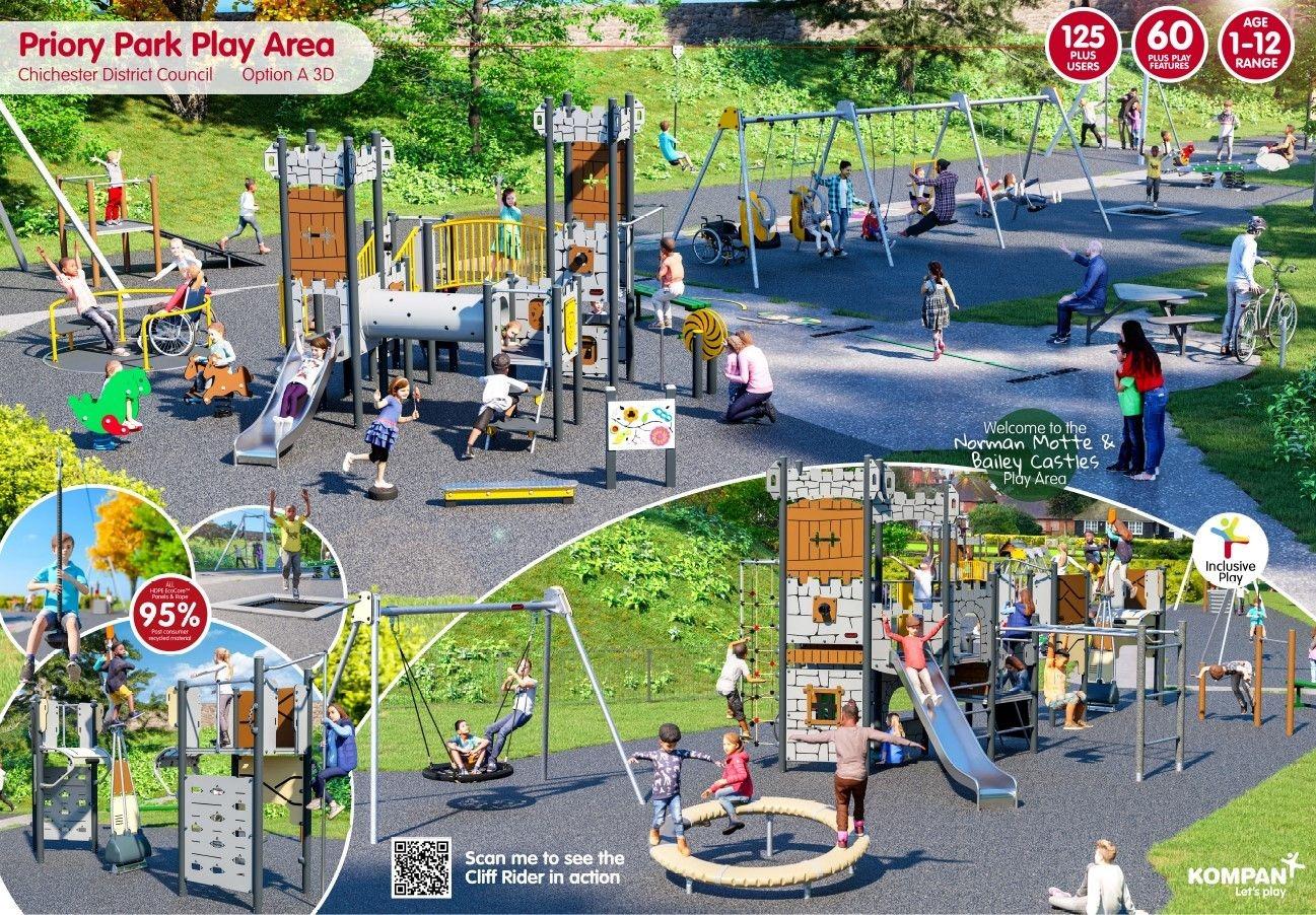 Work begins to transform Chichester play areas