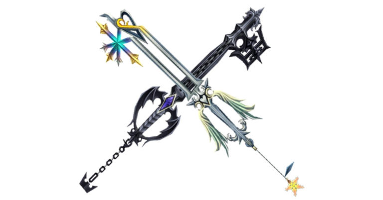 Kingdom Hearts’ dual Keyblades, Oblivion and Oathkeeper, are the ...