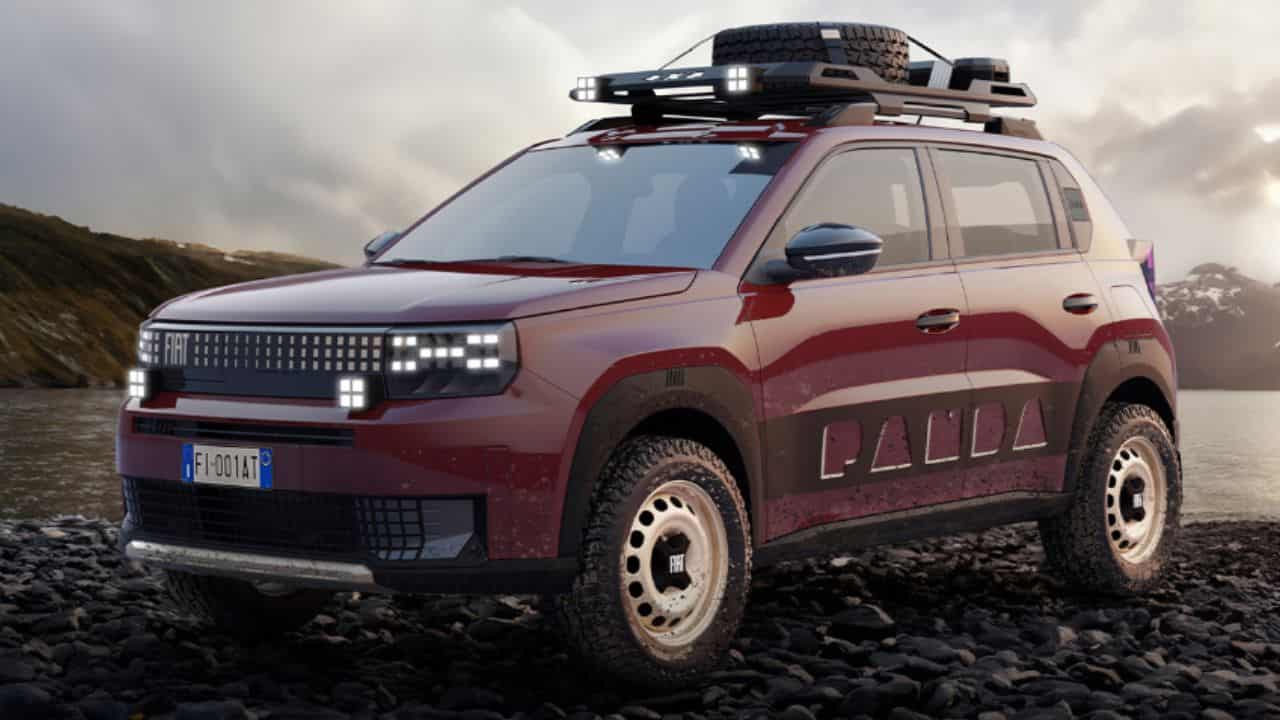 Fiat svela il concept 4×4 della Grande Panda con motore posteriore e ...