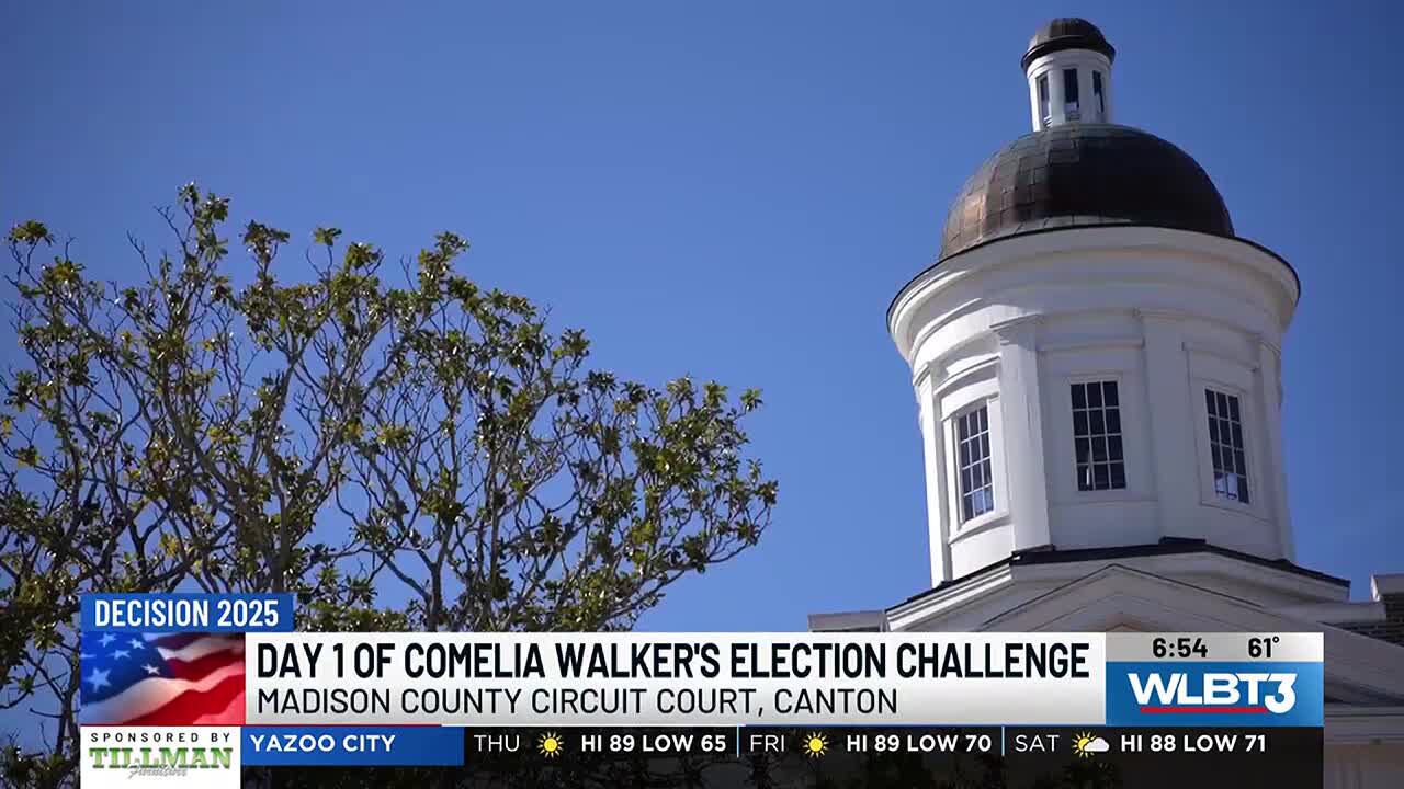 Day 1 of Comelia Walker’s election challenge for mayor of Canton