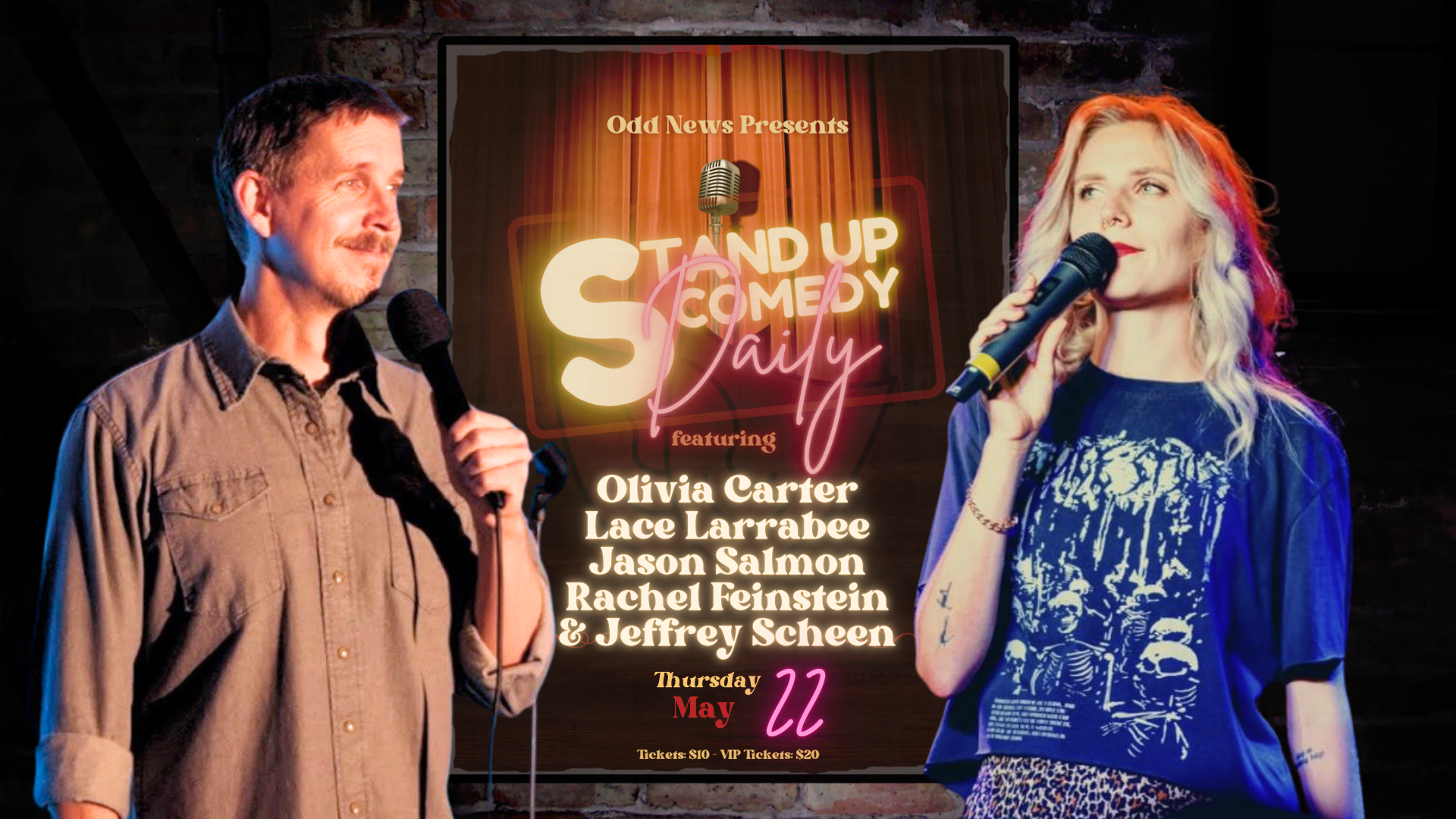 Daily Laughs From the World of Stand-up (5/22)