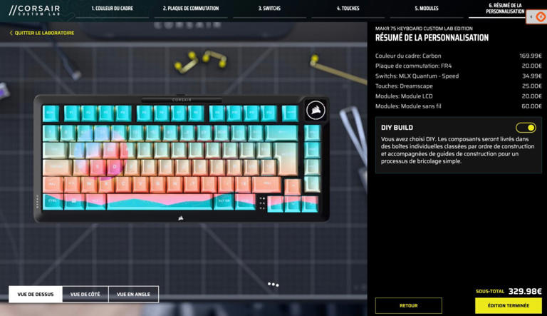 On a vu et testé le premier clavier entièrement personnalisable de Corsair