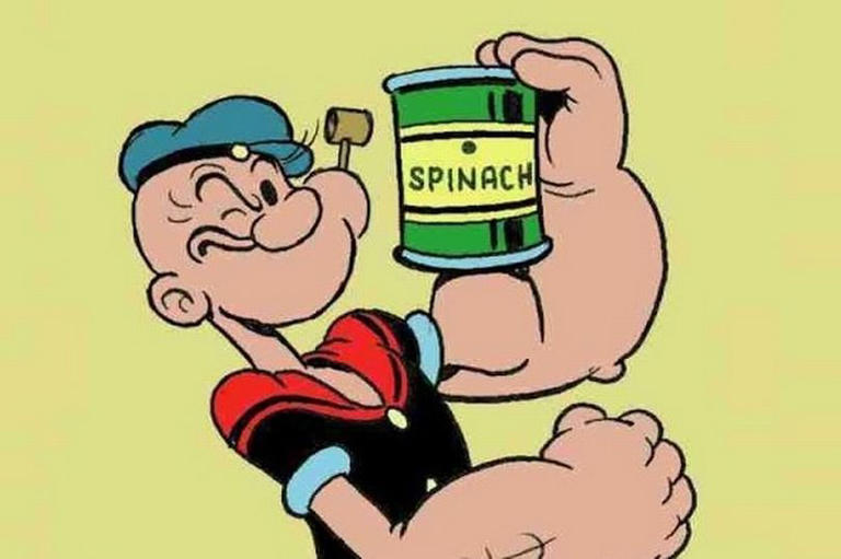 'Real-life Popeye' who boasted of growing huge arms from oil injection ...