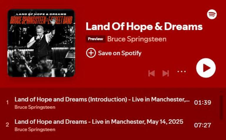 Trump comparte un vídeo falso en el que golpea a Bruce Springsteen con ...