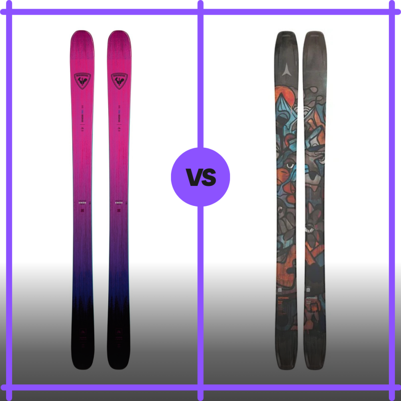 How Do The Atomic Bent 100 & Rossignol Sender Free 100 Skis Compare?