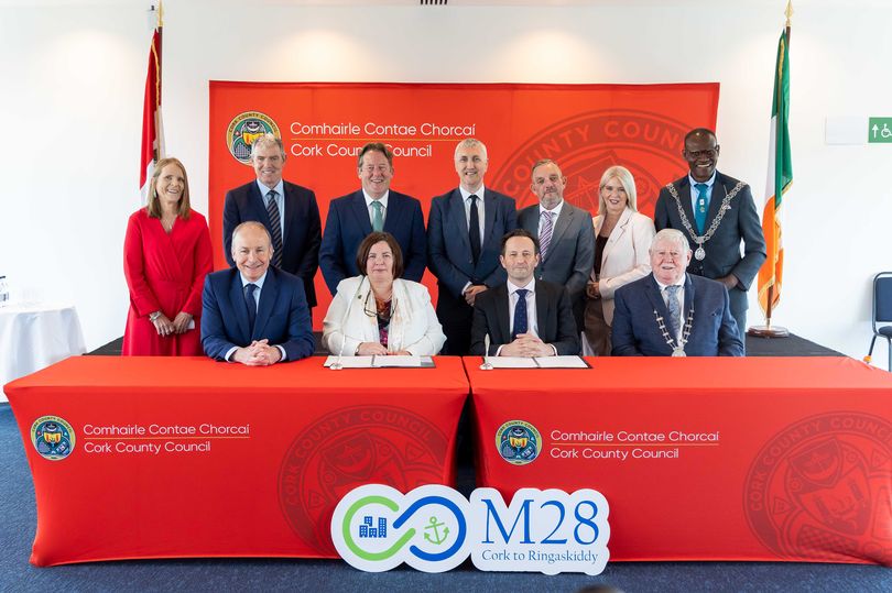 Council signs €206m contract with BAM for M28 Cork to Ringaskiddy Motorway