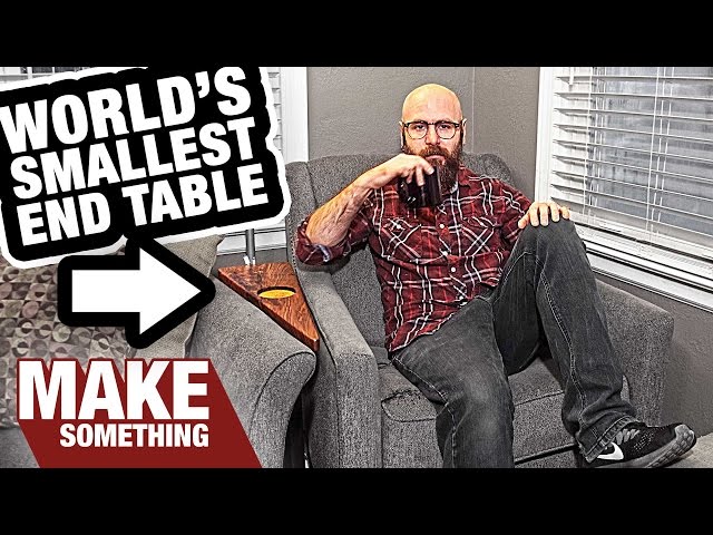 Making a Super Tiny End Table That Looks Like Rotten Pizza