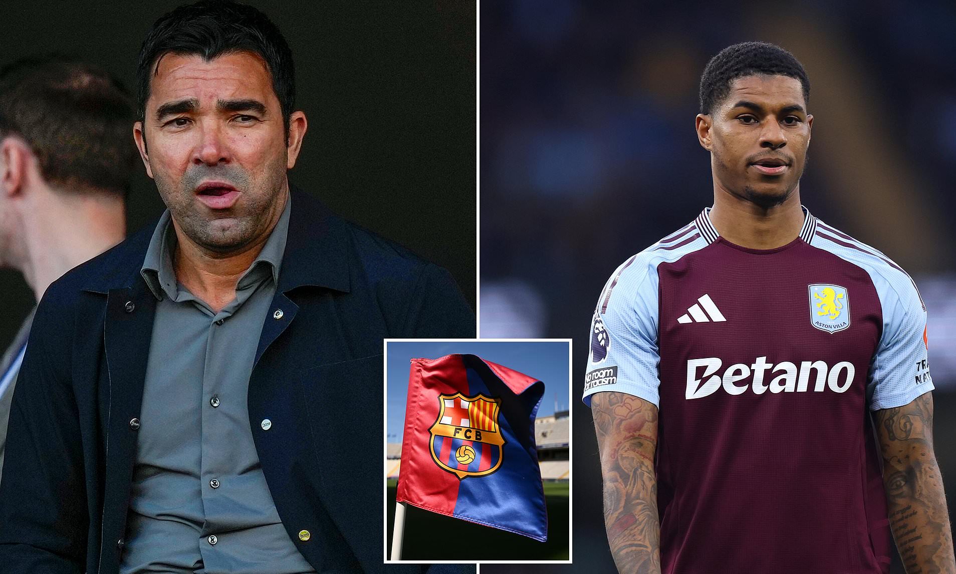 Barcelona sporting director Deco speaks out on Marcus Rashford