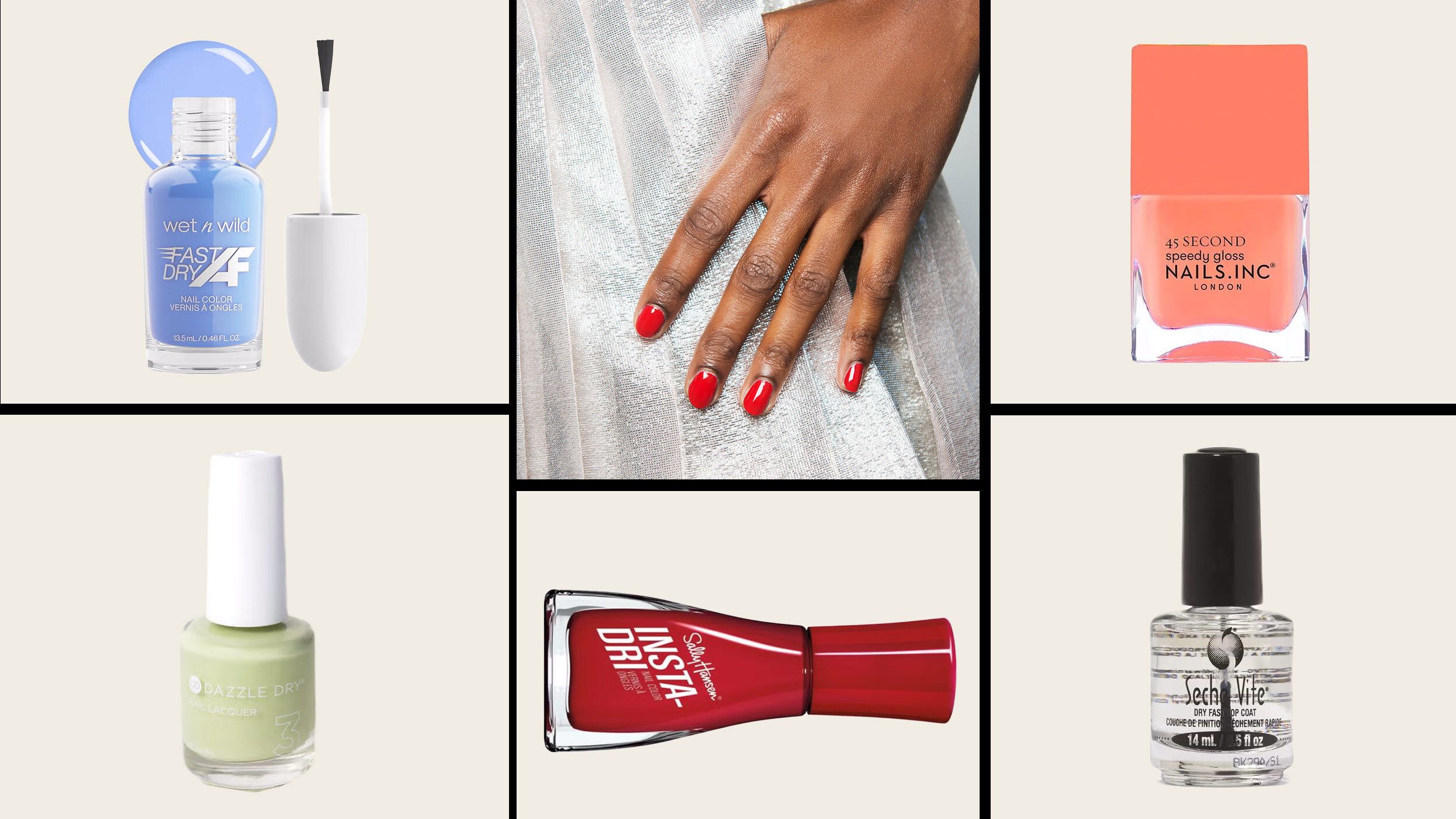 In a Hurry? Try These 8 Expert-Loved Quick-Dry Nail Polishes