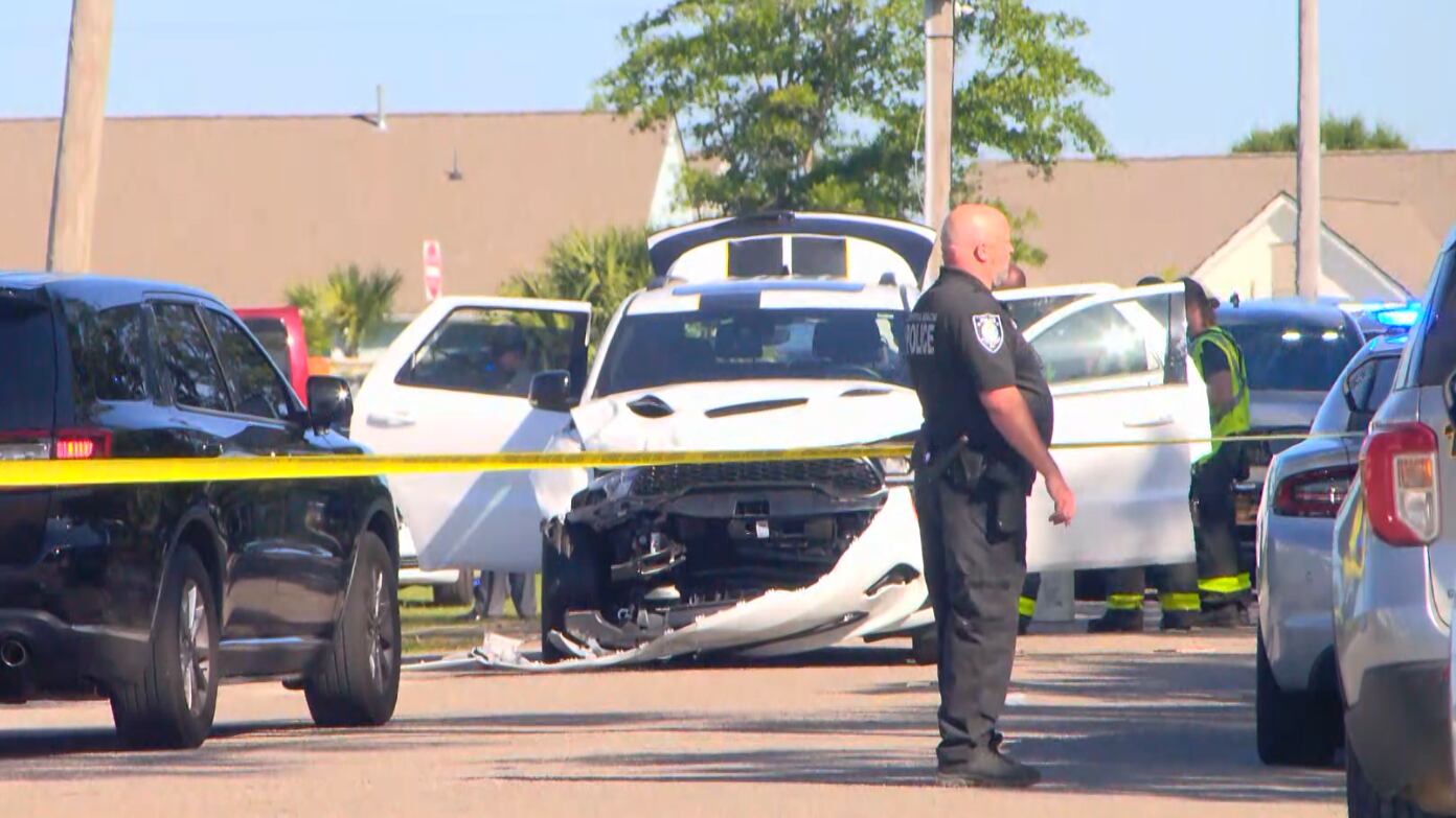 4 arrested after shooting at officers during Myrtle Beach chase, police say