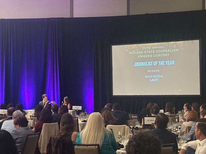 LAist’s Nick Gerda named California Journalist of the Year