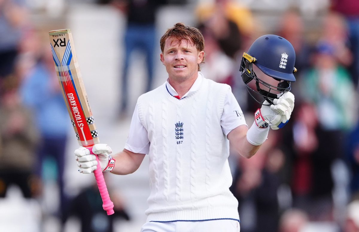 Ollie Pope has made Ben Stokes eat his words