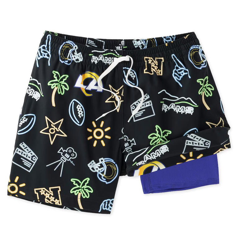 How to Buy Los Angeles Rams Chubbies Swim Trunks: Shop NFL Chubbies ...