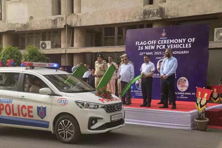 26 new vehicles boost Chandigarh Police’s PCR power