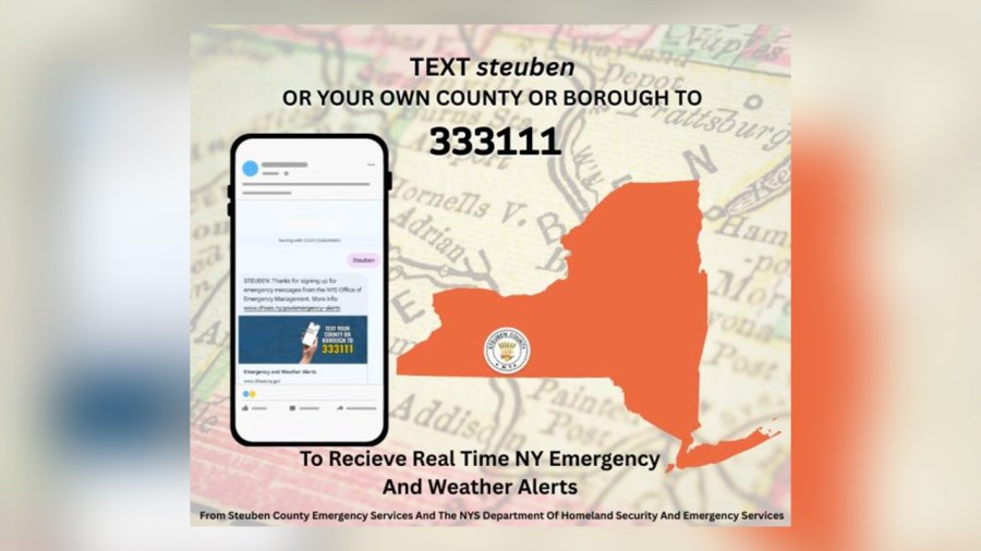 New emergency alert system recommended for Steuben County residents