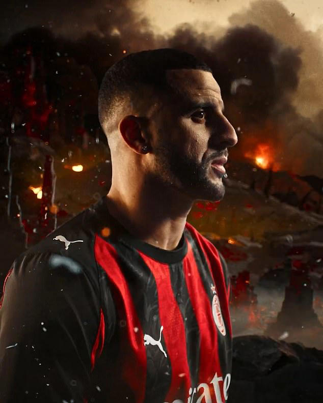 AC Milan drop hint about Kyle Walker's future