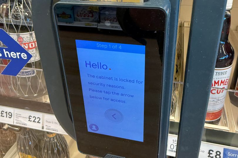 Tesco customers must now 'tap a button' to access one product