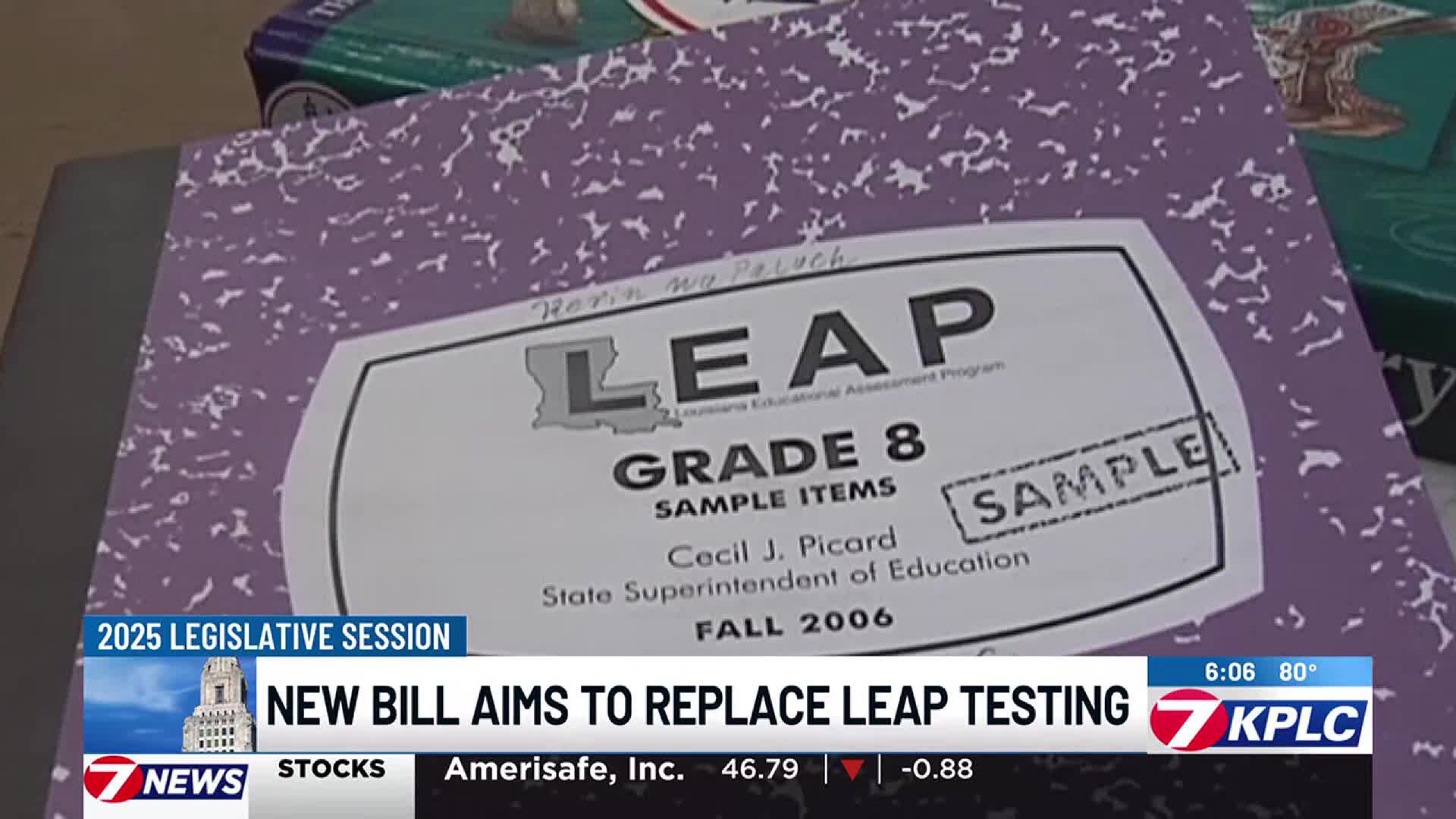 State lawmaker proposes bill to replace LEAP standardized testing