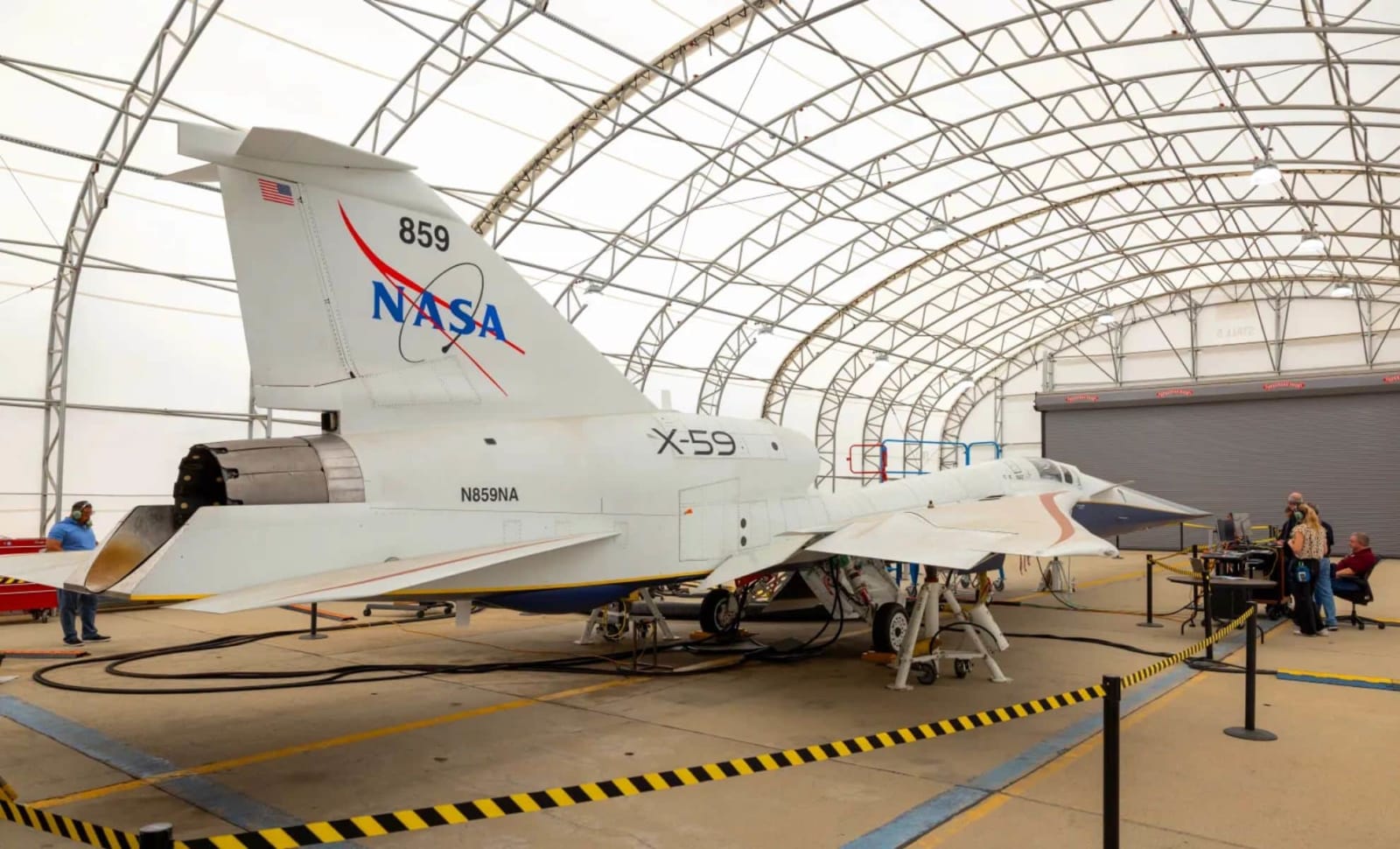This Futuristic NASA Jet “Flies” Without Ever Leaving The Runway