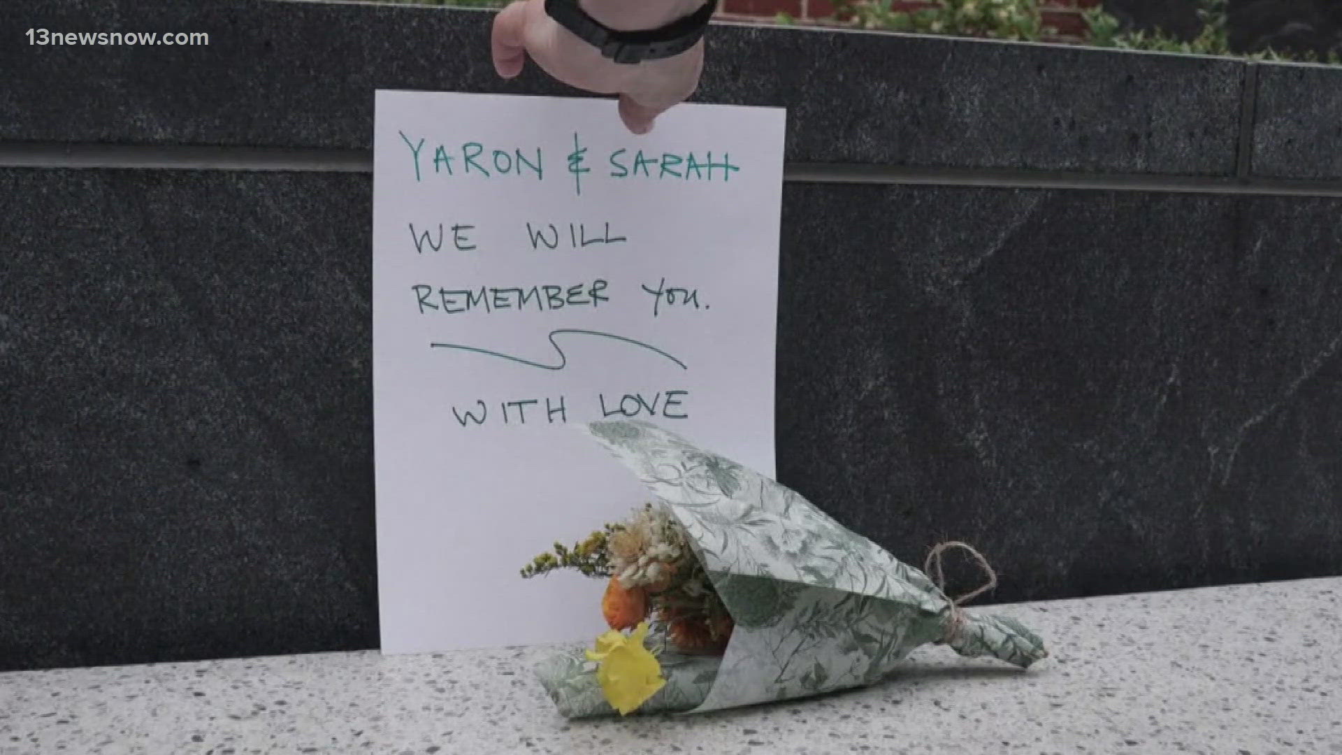 Memorial grows after two Israeli embassy staffers shot and killed in DC