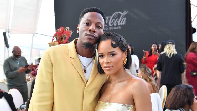 It's A Boy! Joey Badass And Serayah Reveal Their Baby's Gender As They ...