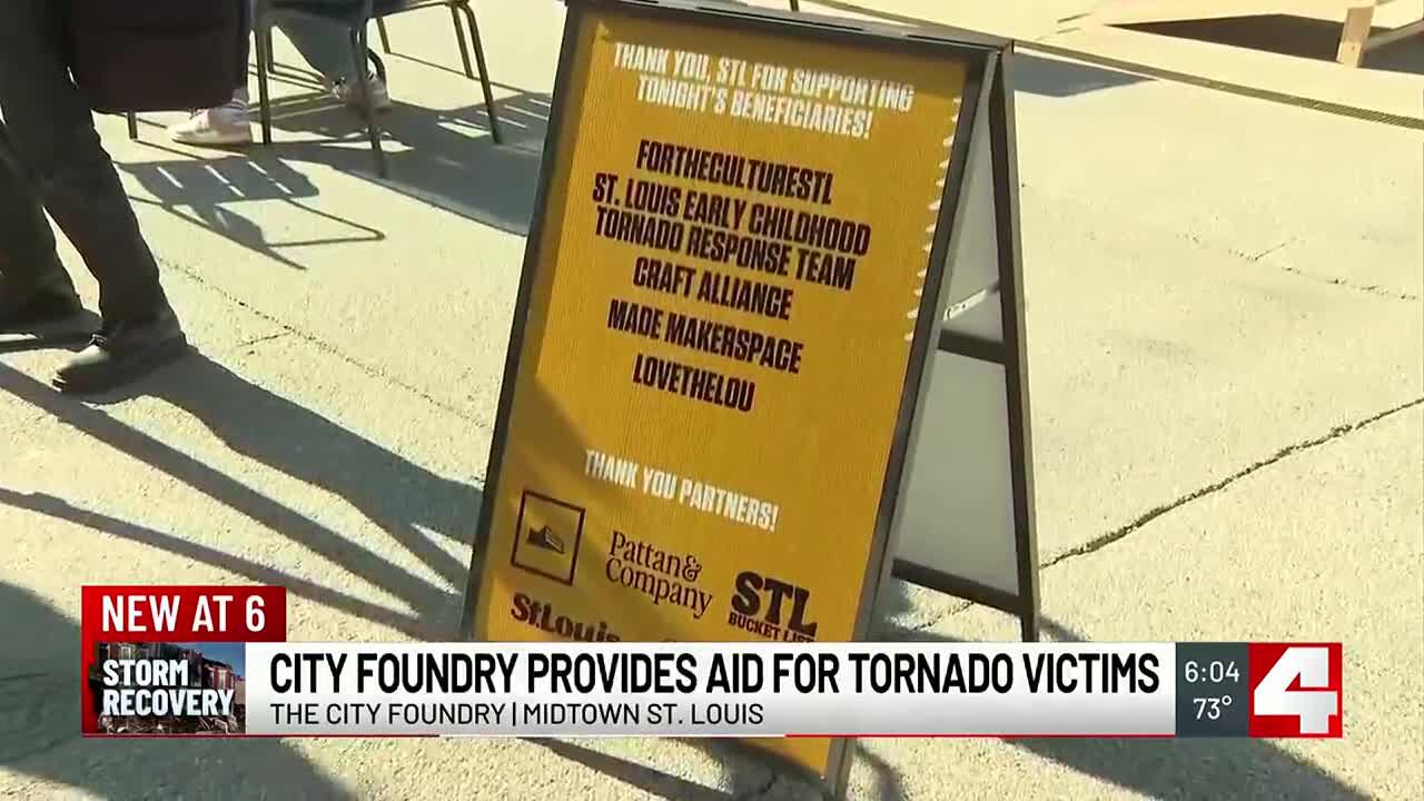 City Foundry providing aid for tornado victims
