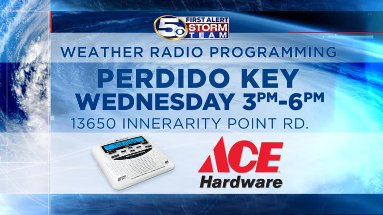 WKRG meteorologists to program NOAA weather radios during hurricane ...