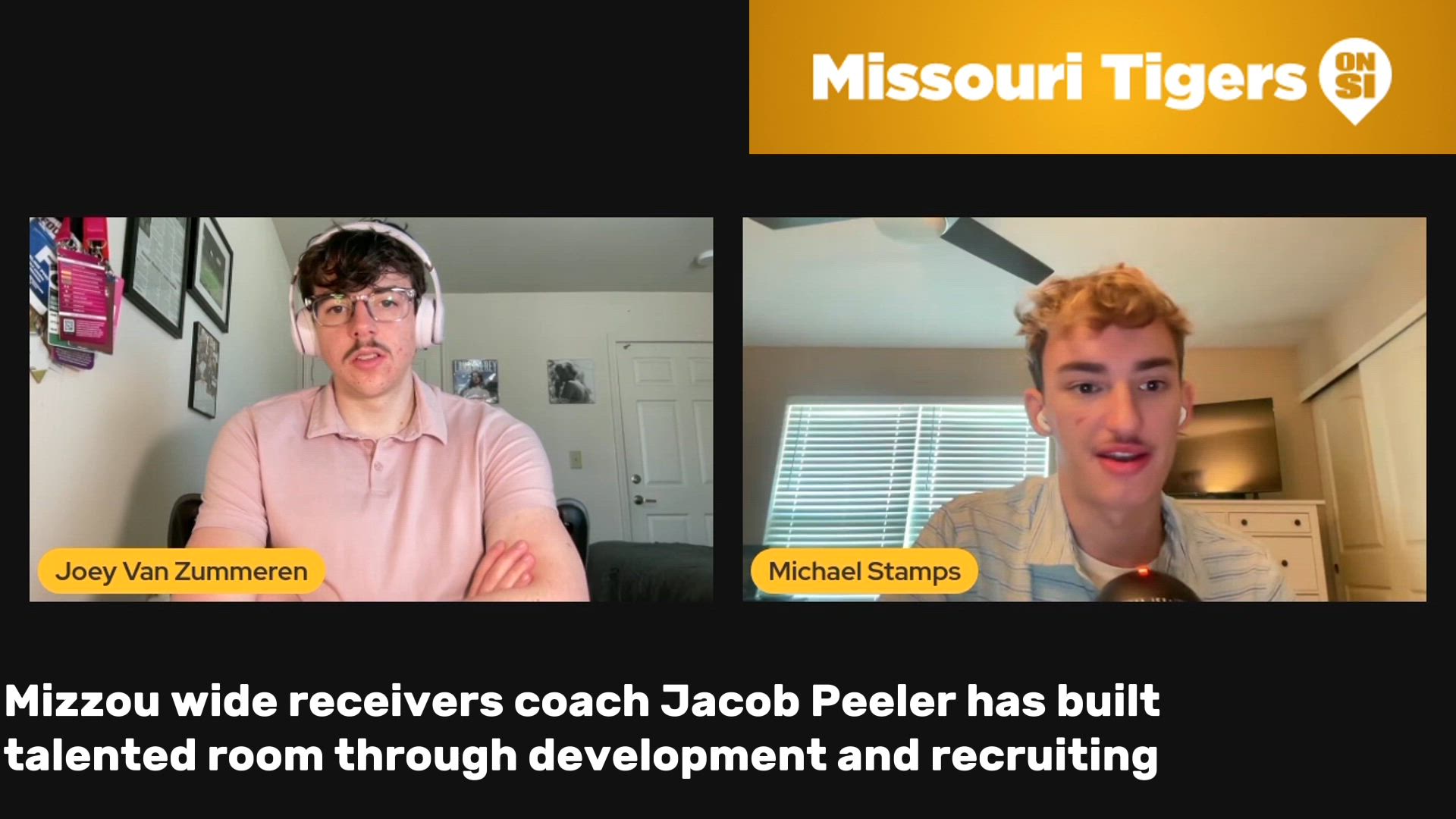 Evaluating Mizzou wide receivers coach Jacob Peeler