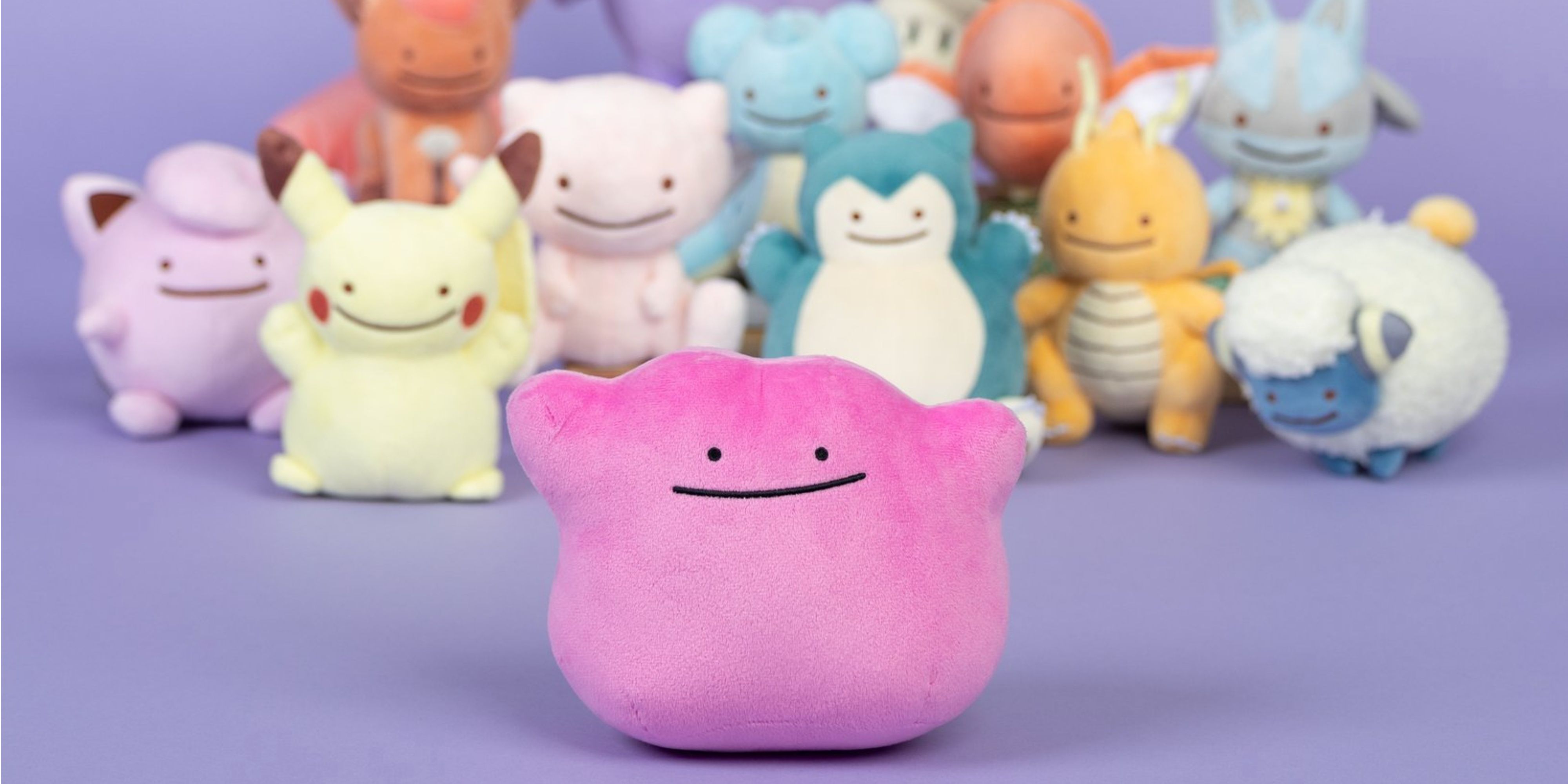 Pokemon Kicks Off Its Ditto Days Range With 21 New Plushes