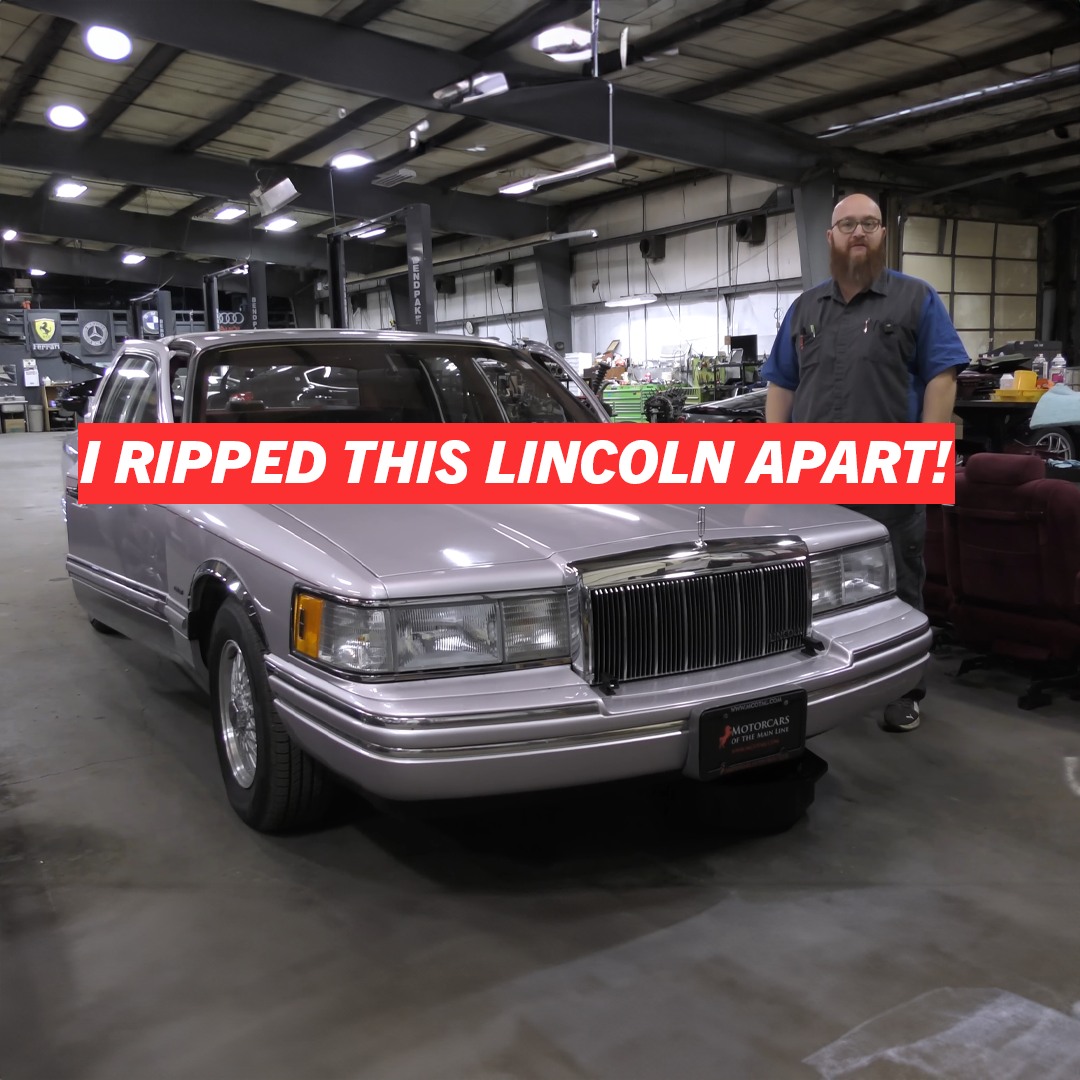 What I Did On Hoovies Lincoln Town Car For A $40 Part