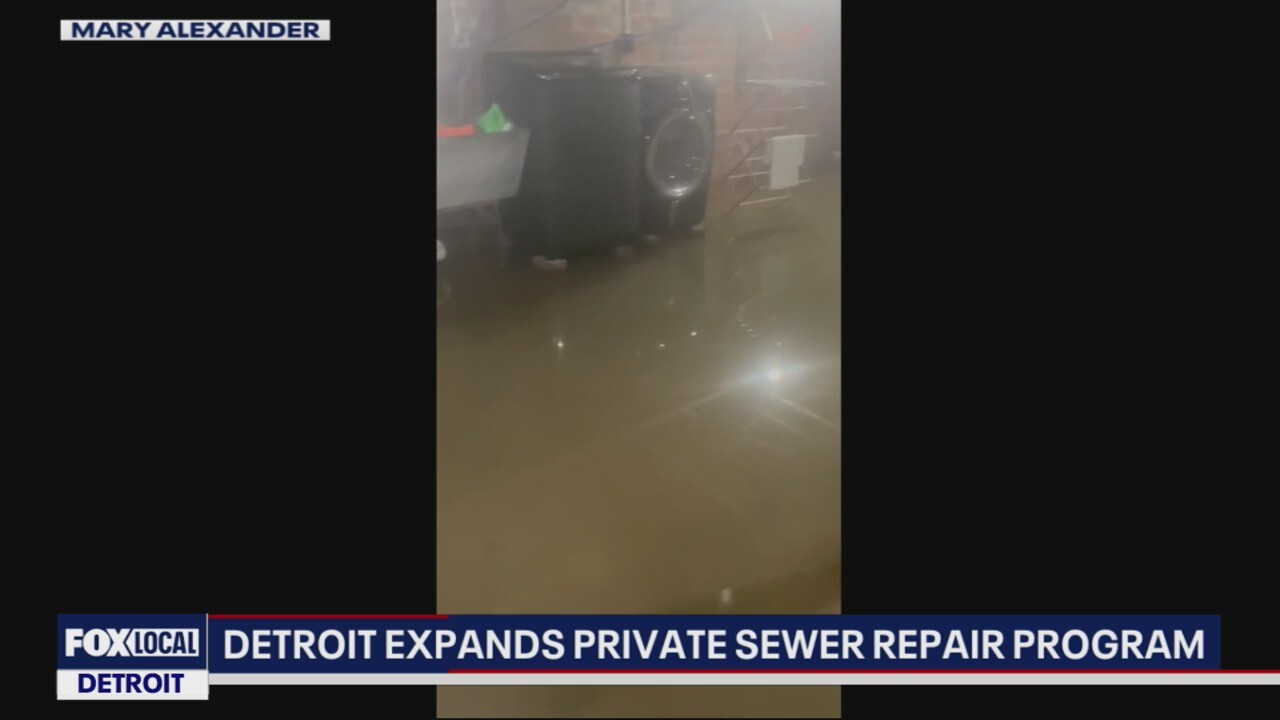 Detroit expands Private Sewer Repair program