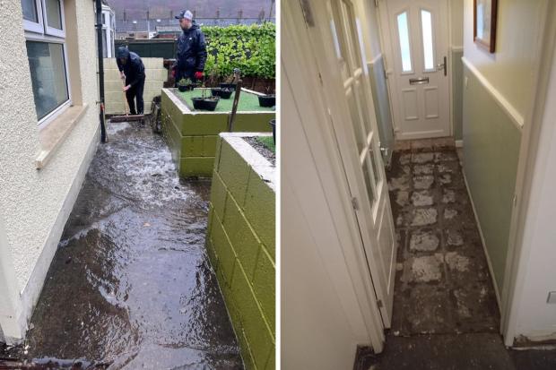 Cwm resident still rebuilding after flooding credits community’s help