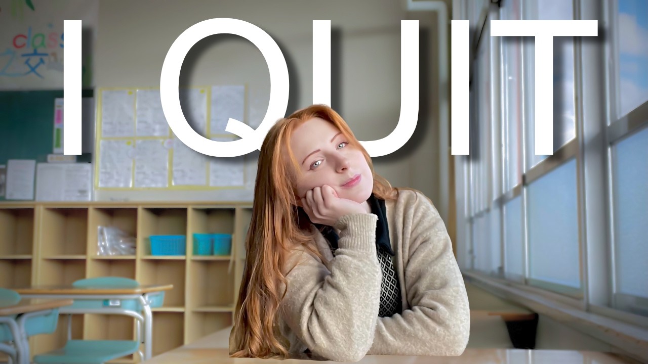The real reason I quit my job