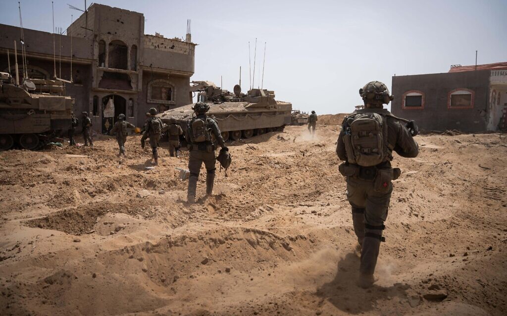 Army says 98th Division started operations in southern Gaza’s Khan Younis
