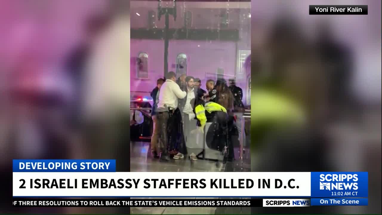 Police: Embassy shooting suspect who yelled ‘free Palestine’ not on ...