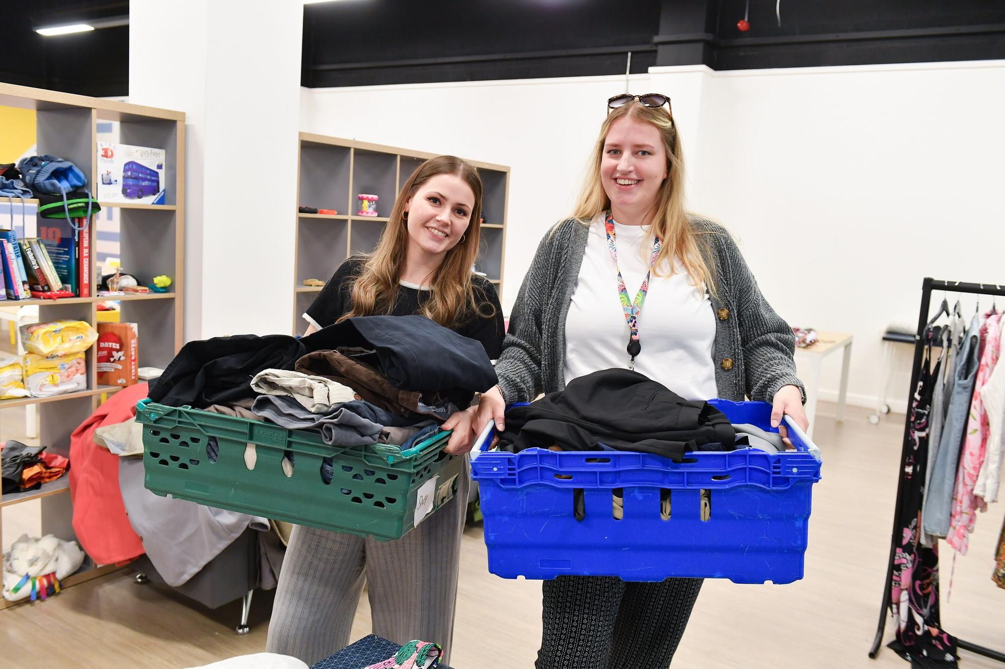 Northamptonshire charity welcomes homebuilder's helping hands