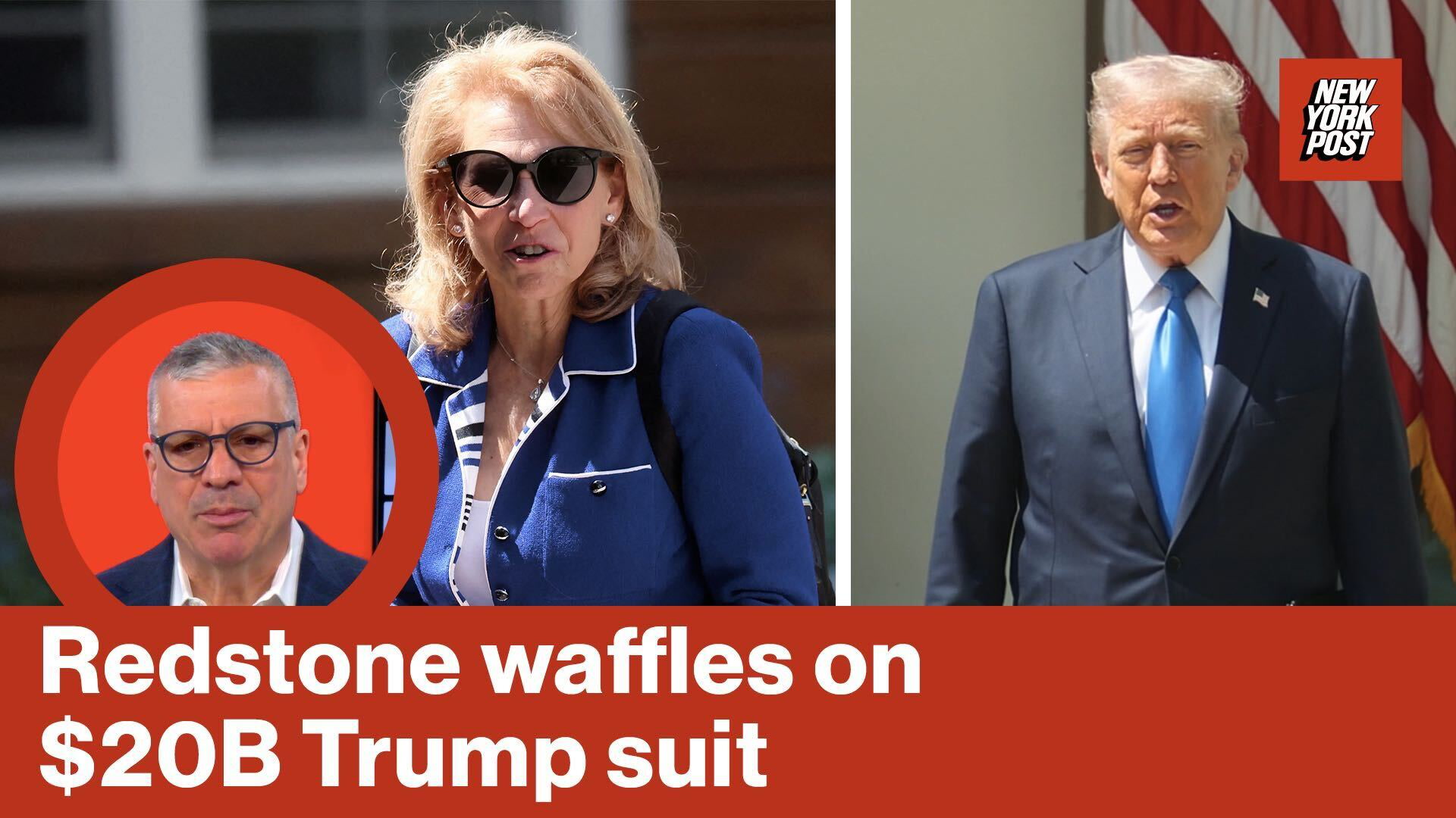 Redstone waffles on $20B Trump suit | Reporter Replay