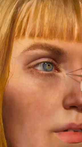 Adding Pores to My Painting Because Details Matter