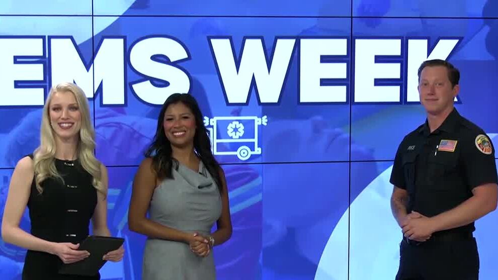 Choking aid for adults and children, and EMS week with PCB Fire Rescue