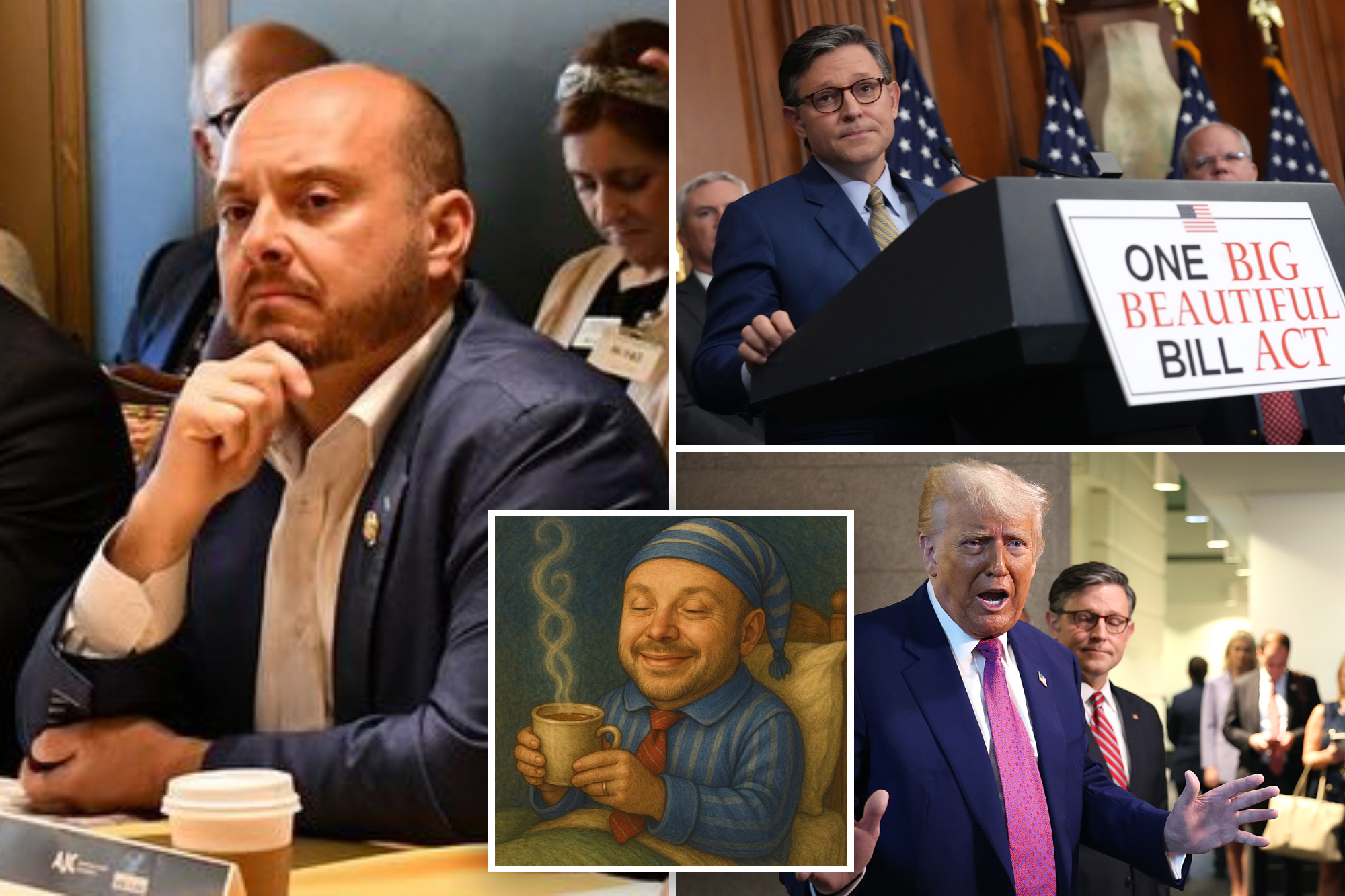 Long Island Rep. Andrew Garbarino snoozes through ‘big beautiful bill ...